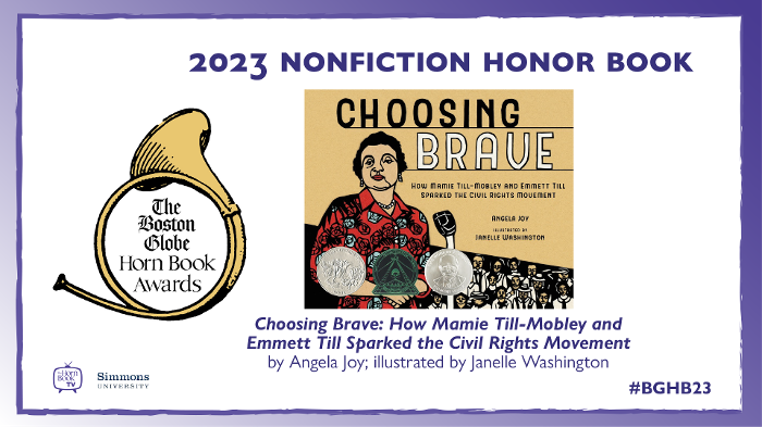 The Horn Book | Choosing Brave: Angela Joy's 2023 BGHB Nonfiction Honor ...