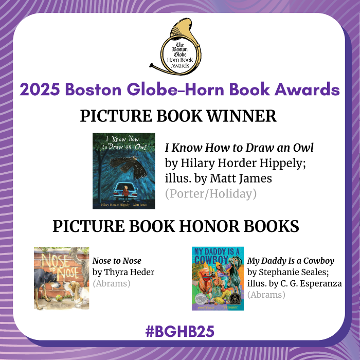 The Horn Book | Reviews of the 2025 Boston Globe–Horn Book Picture Book ...